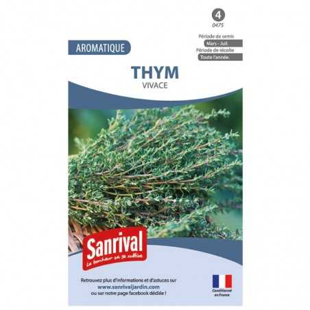 Graines de Thym Vivace reproductibles et très productive ! Pas cher