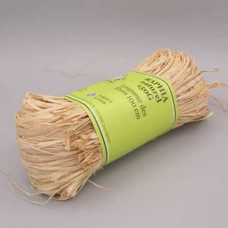 Raphia naturel - Fibres de 1 mètre. Idéal pour le jardin. Pas cher